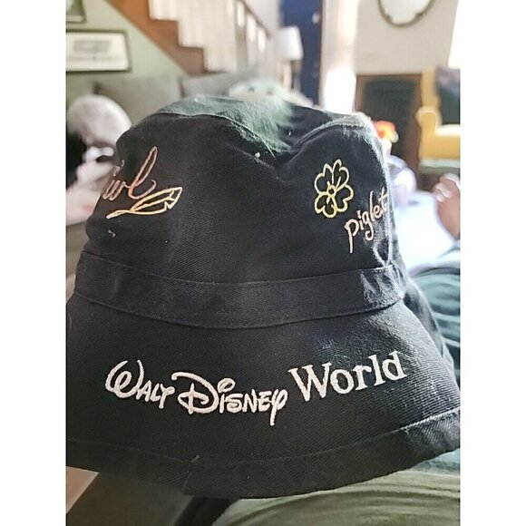 Disney | Accessories | Winnie The Pooh Tigger Owl Rabbit Bucket Hat ...